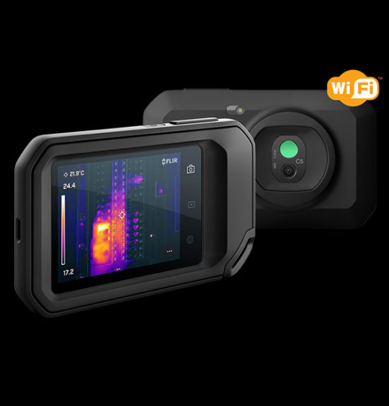FLIR C5 Thermal Camera - Precise Vibration & Alignment