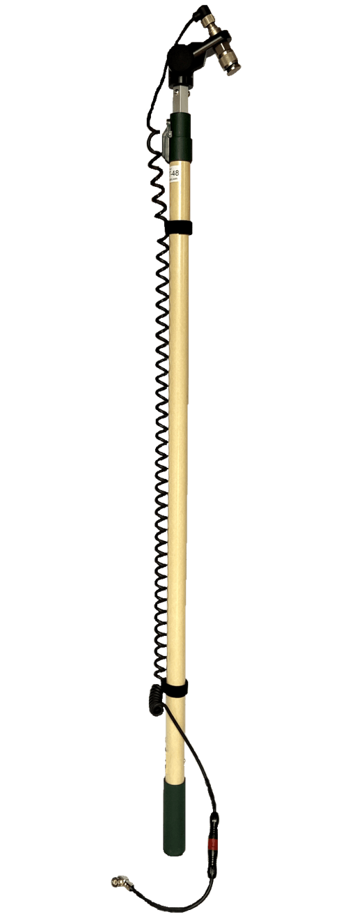 I&E sensor extension pole - Precise Vibration & Alignment