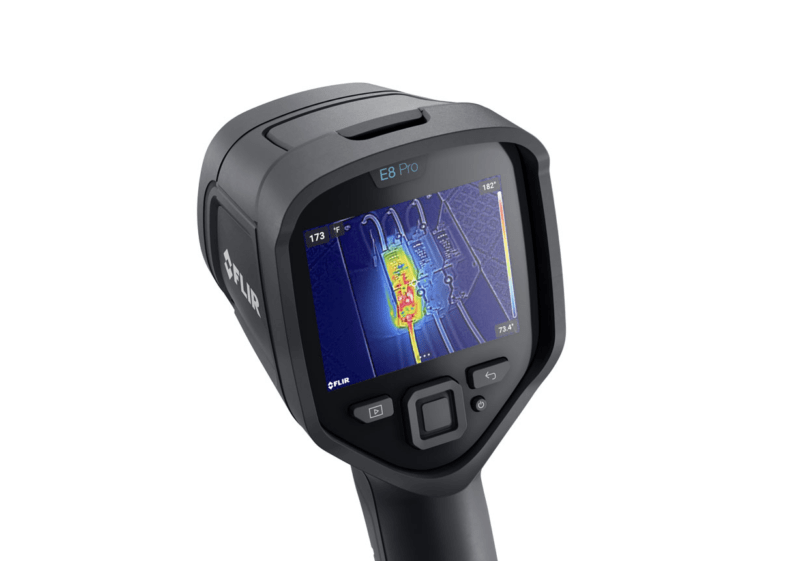 FLIR E8 Pro IR camera - Precise Vibration & Alignment